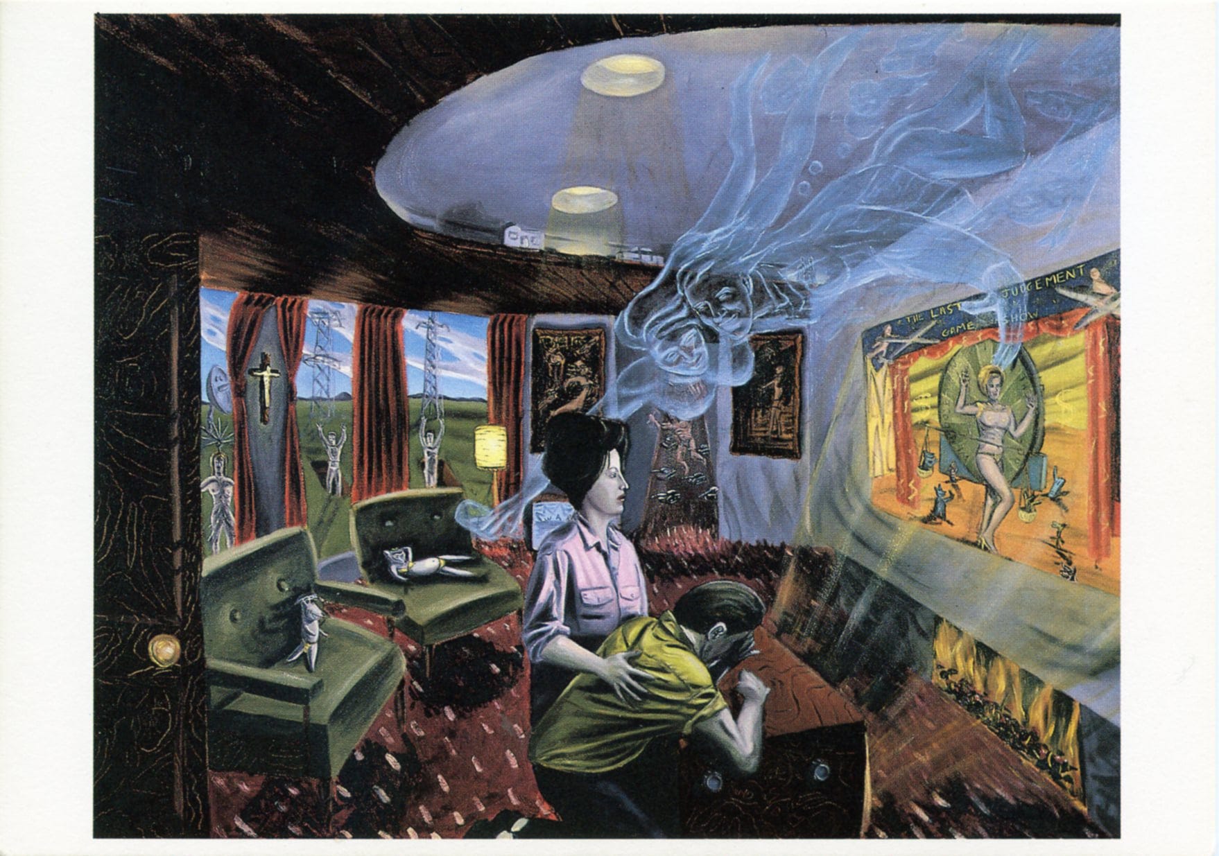 Lust Judgment Surrealism - by George Eberhart