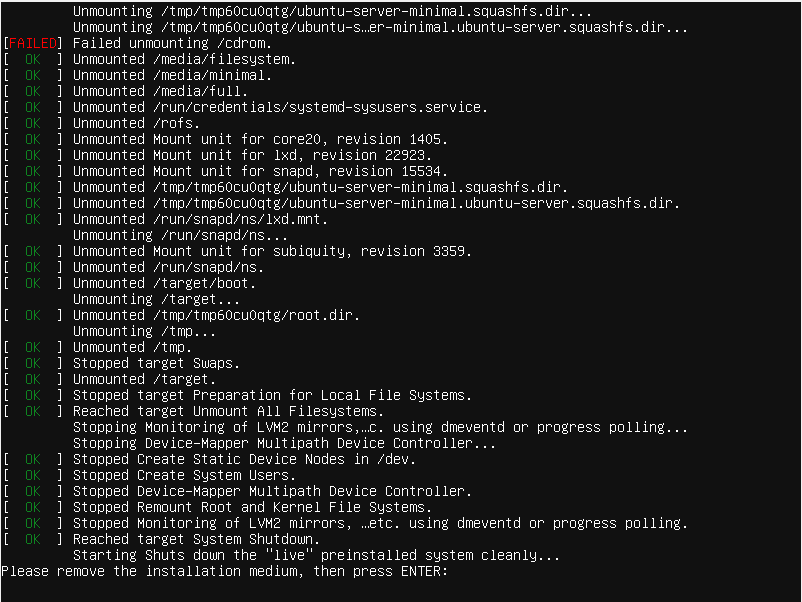 Building a Home Lab Part 2b - Installing The First VM