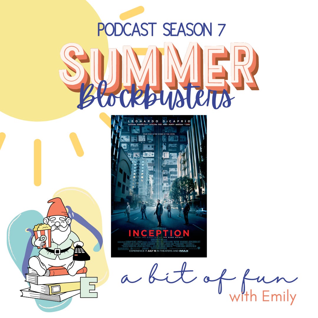 Summer Blockbusters | Inception - by Emily Ellis