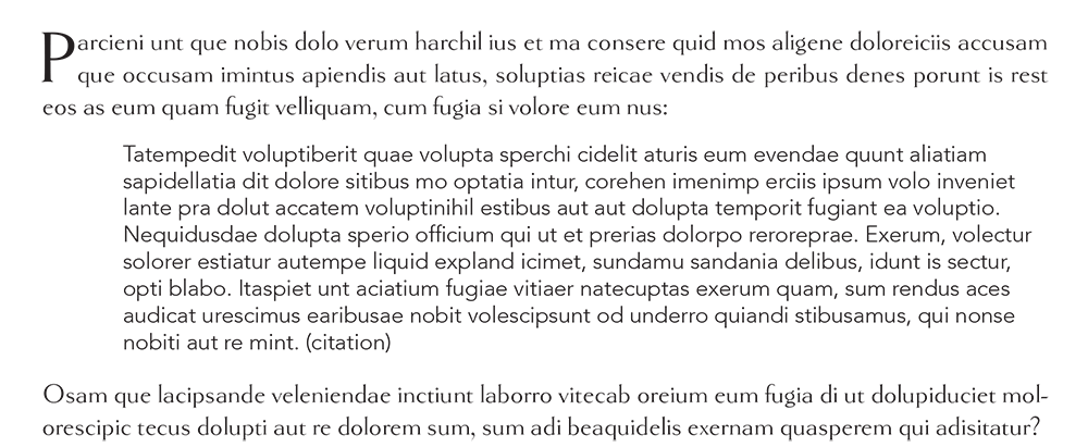 Block Quotes and Pull Quotes - by J. M. Elliott