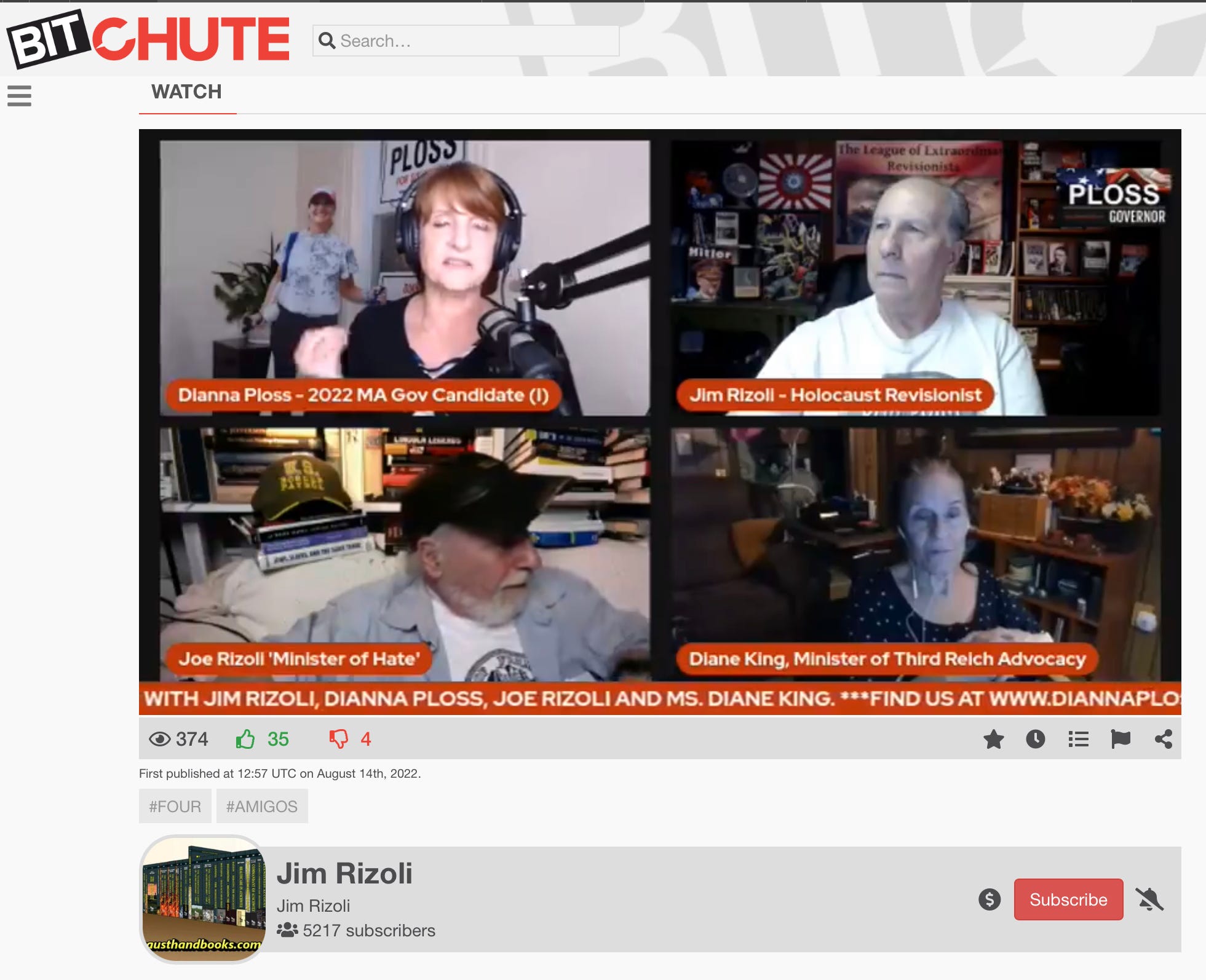 Boston Boomer Nazi Cult - by Jim Stewartson