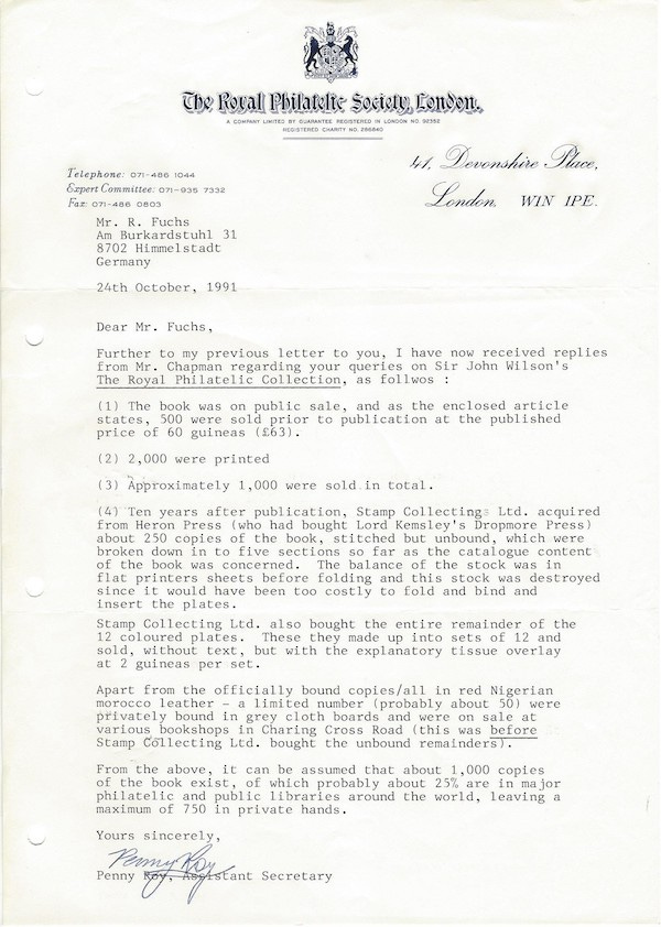 The Royal Philatelic Collection - by Abhishek Bhuwalka