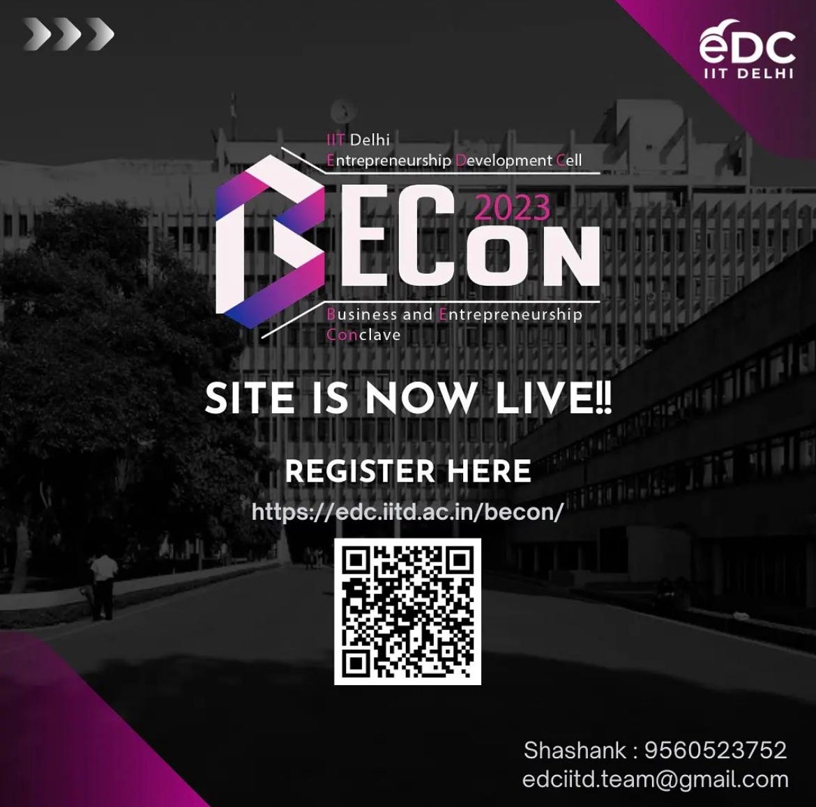 eDC Weekly! Ft. BECon'23 special! - by eDC IIT Delhi