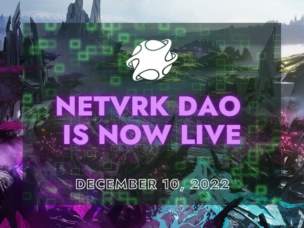 Netvrk DAO Proposal #1 - Netvrk Substack