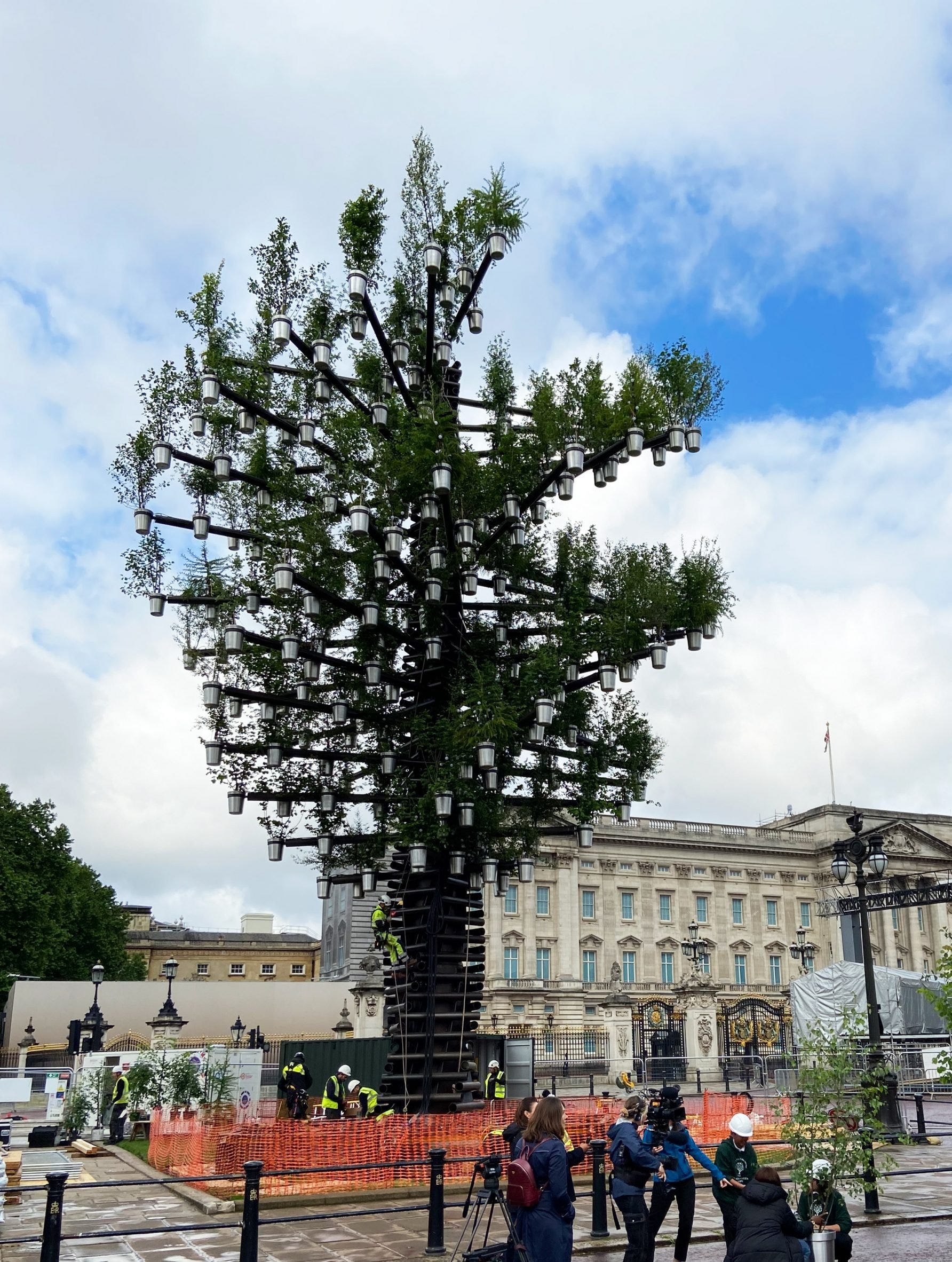 Heatherwick's Jubilee tree of trees