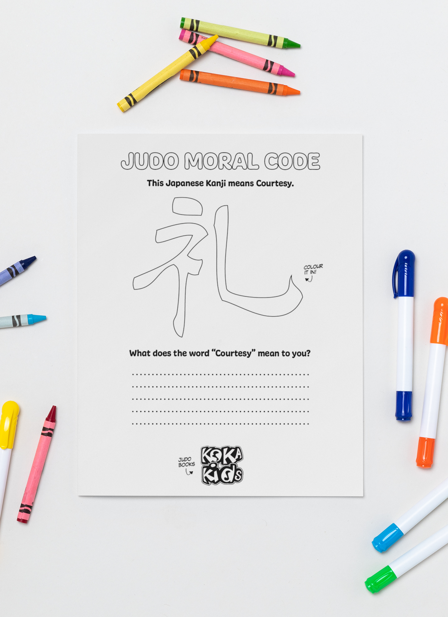 Learning the Moral Code: Courtesy - by Nicola Fairbrother