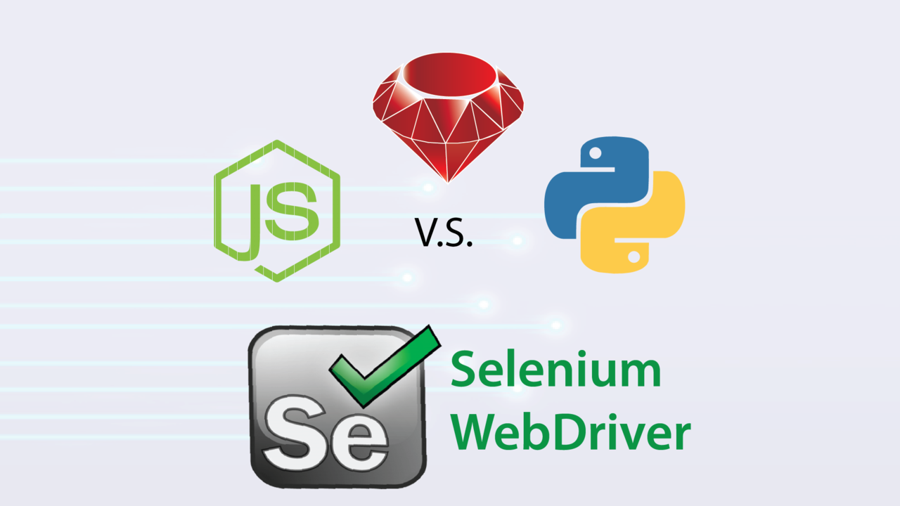 Performance Comparison Selenium Ruby Python And Javascript Nodejs