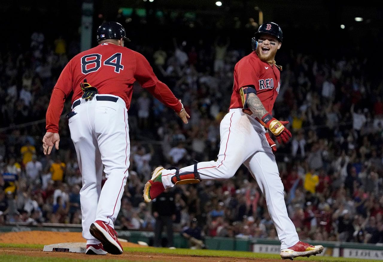 Alex Verdugo trusting his approach at the plate