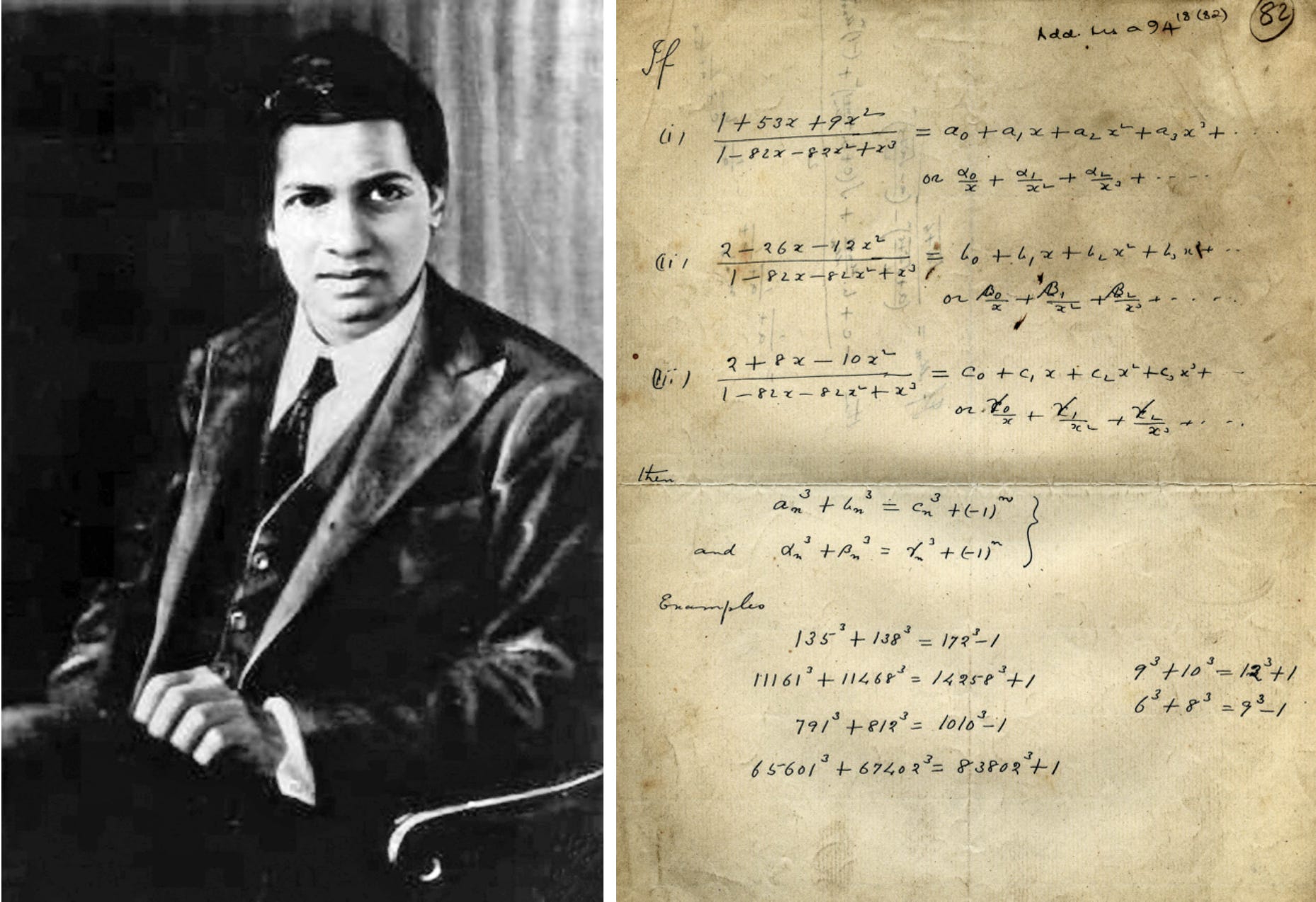 The Hardy-Ramanujan Number - by Jørgen Veisdal