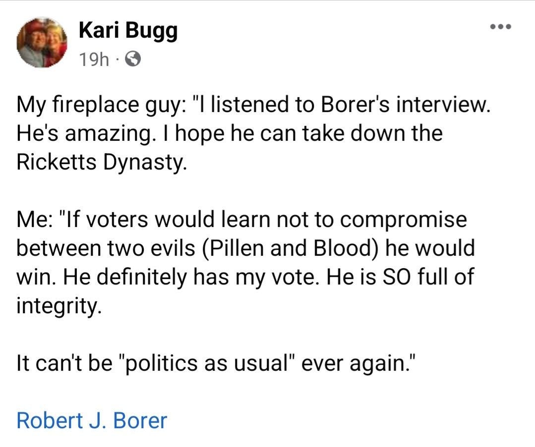 stay calm - by Robert J Borer - We the People