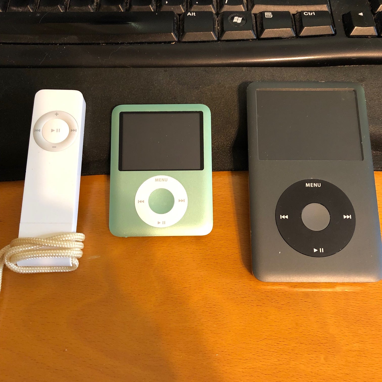 To all the iPods I've loved before