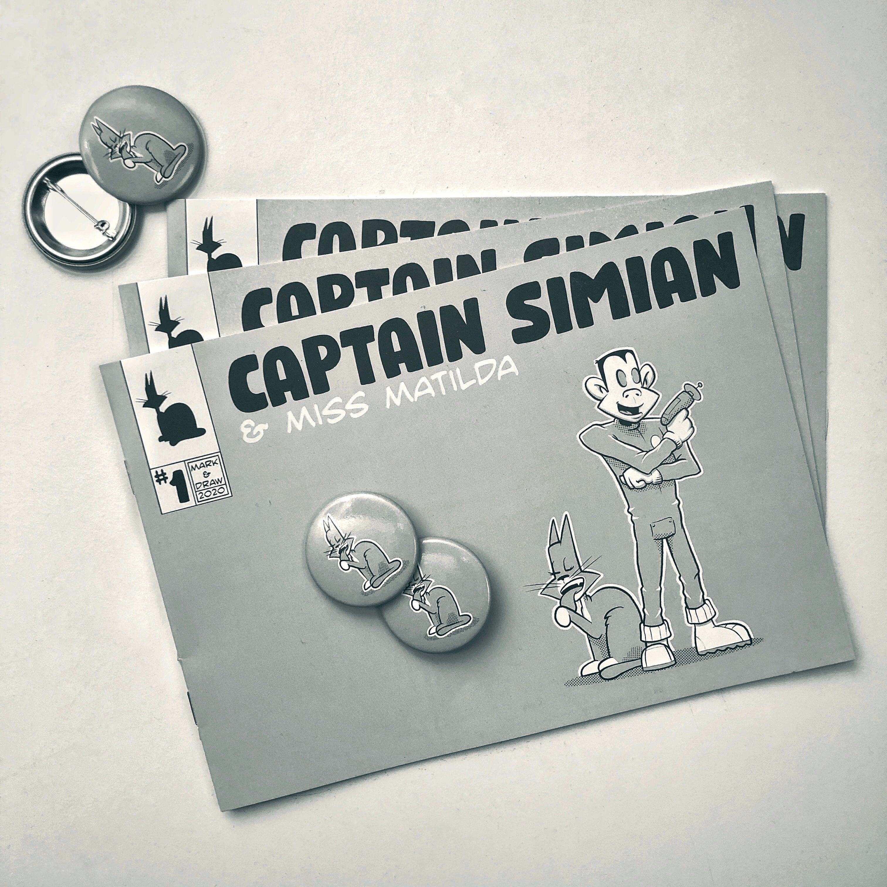 Happy Birthday Commander Simian! - by ᗰᗩᖇK ᗩᑎᗪ Dᖇᗩᗯ