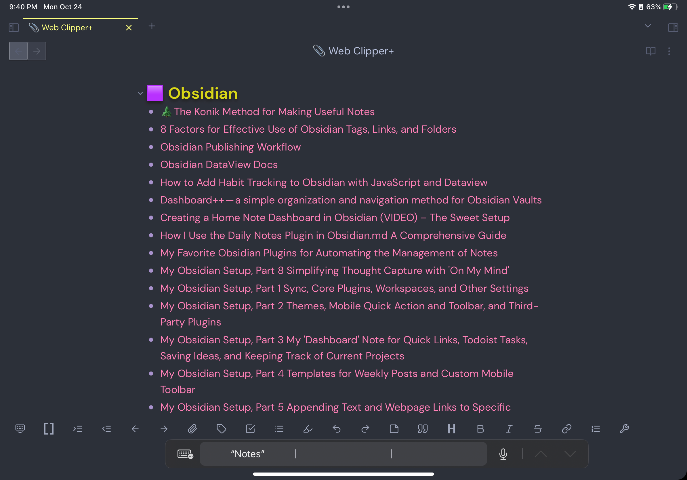 Why I Use Obsidian - by Joseph - PKM Diaries