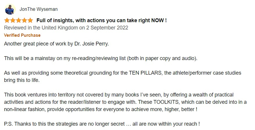 Get bouncing... - by Dr Josie Perry - Performance in Mind