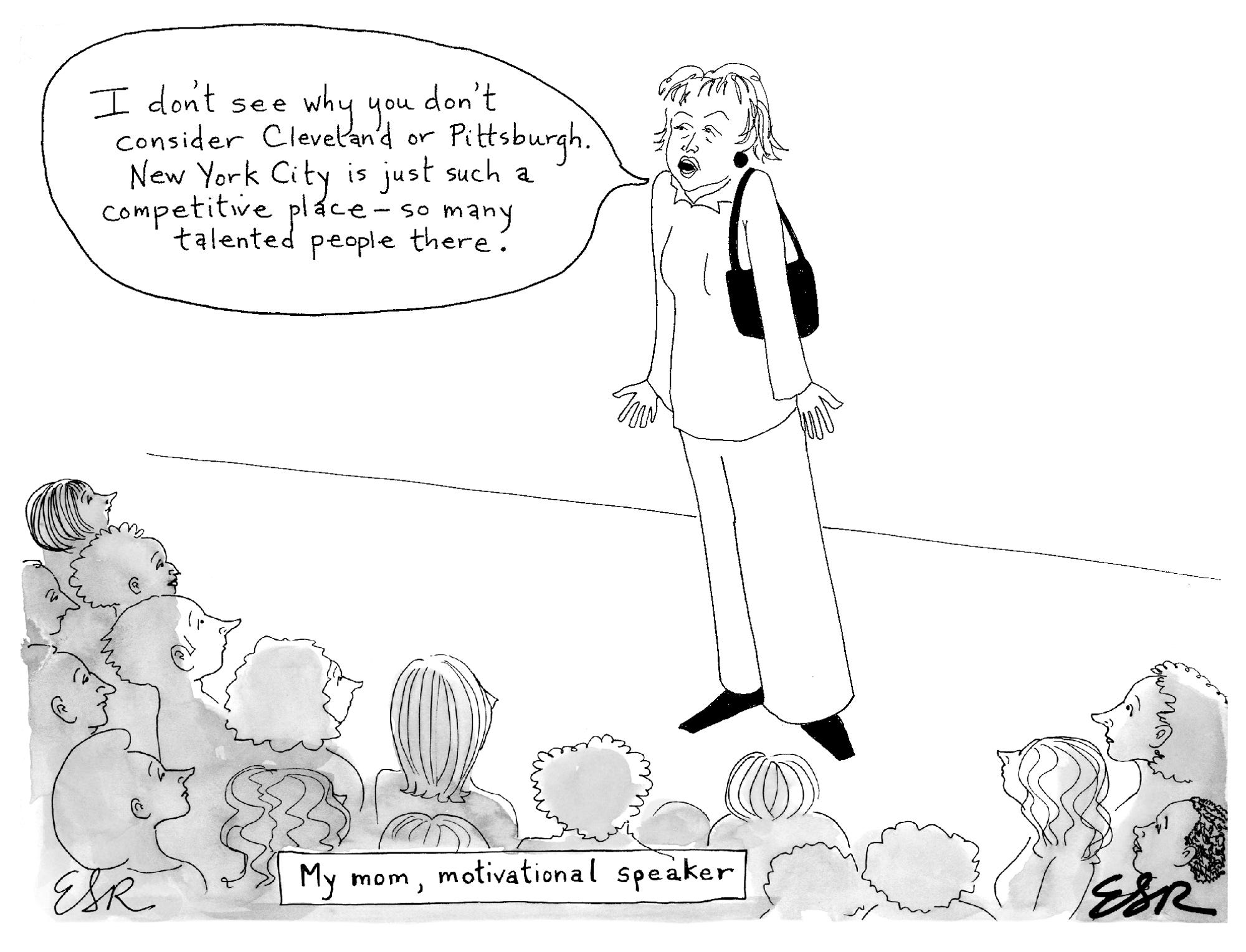 Are Firsts Important? - by Liza Donnelly - Seeing Things