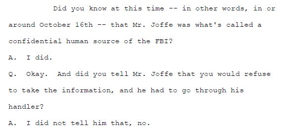 Was Rodney Joffe involved in the Trump/Russia investigation?