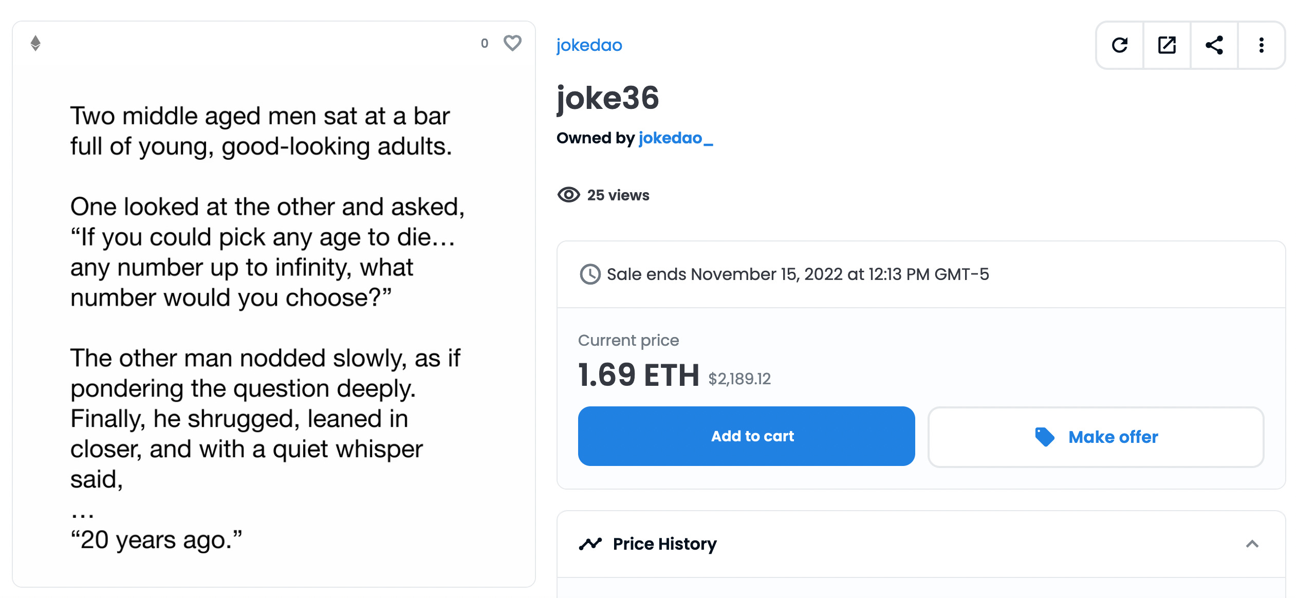 Jokedao reveal - by Arvind Nagarajan