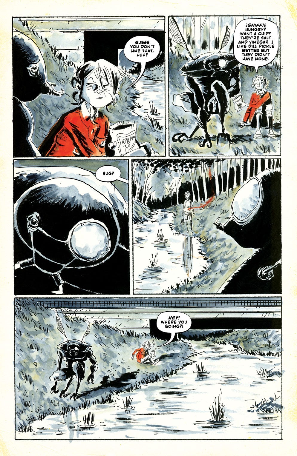 FISHFLIES 4-6 - by Jeff Lemire - Tales From the Farm