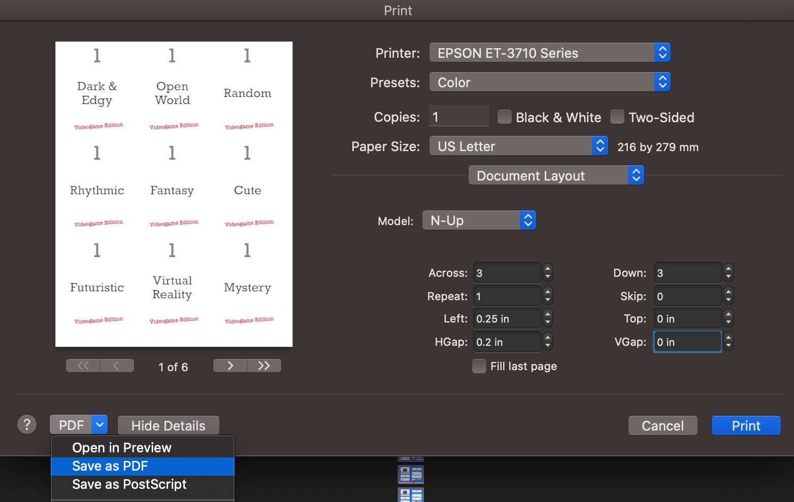 Automated Card Layouts - by Andy Berdan - Berdandy Studios