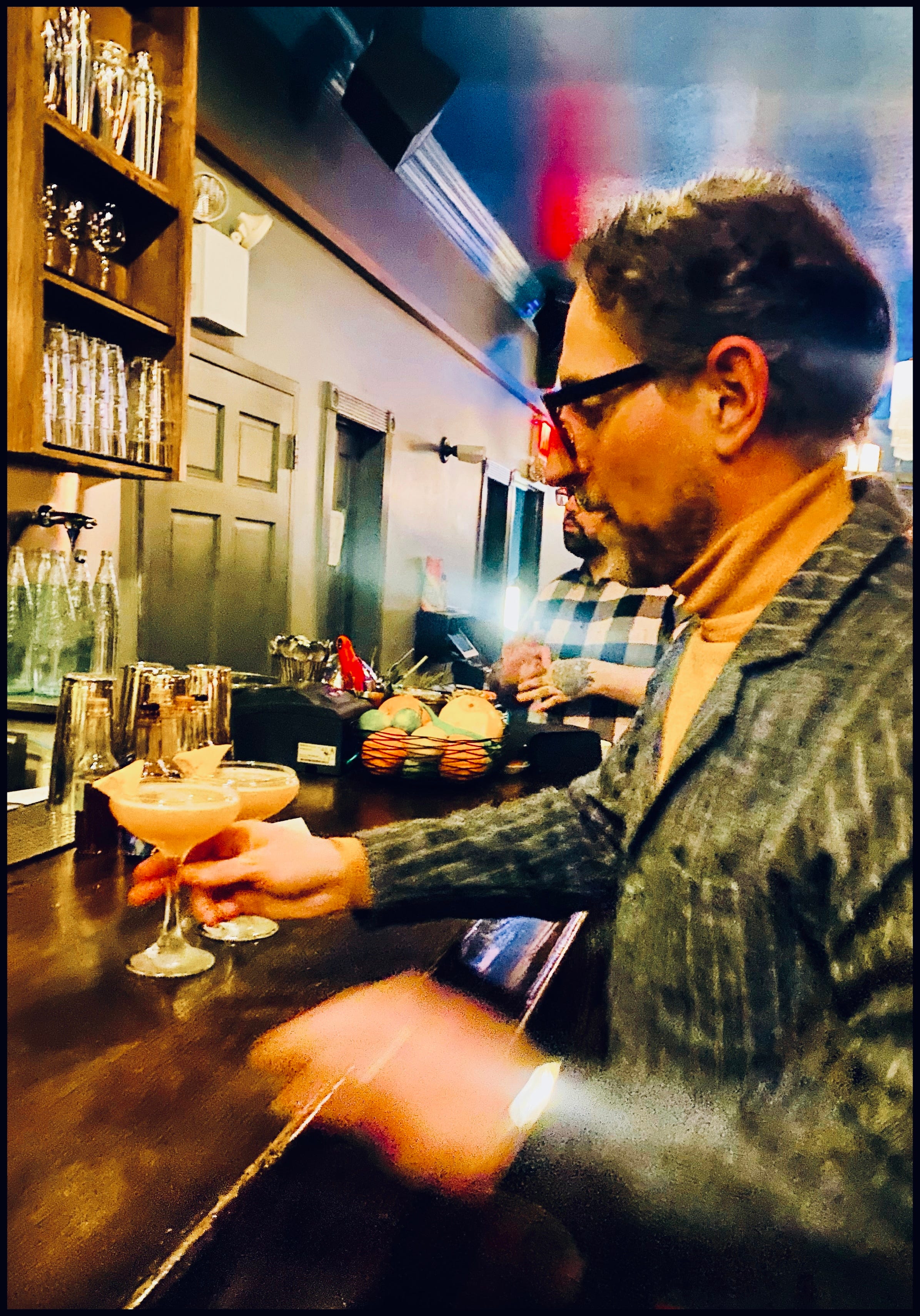 Pouring Ribbons in Seven Cocktails