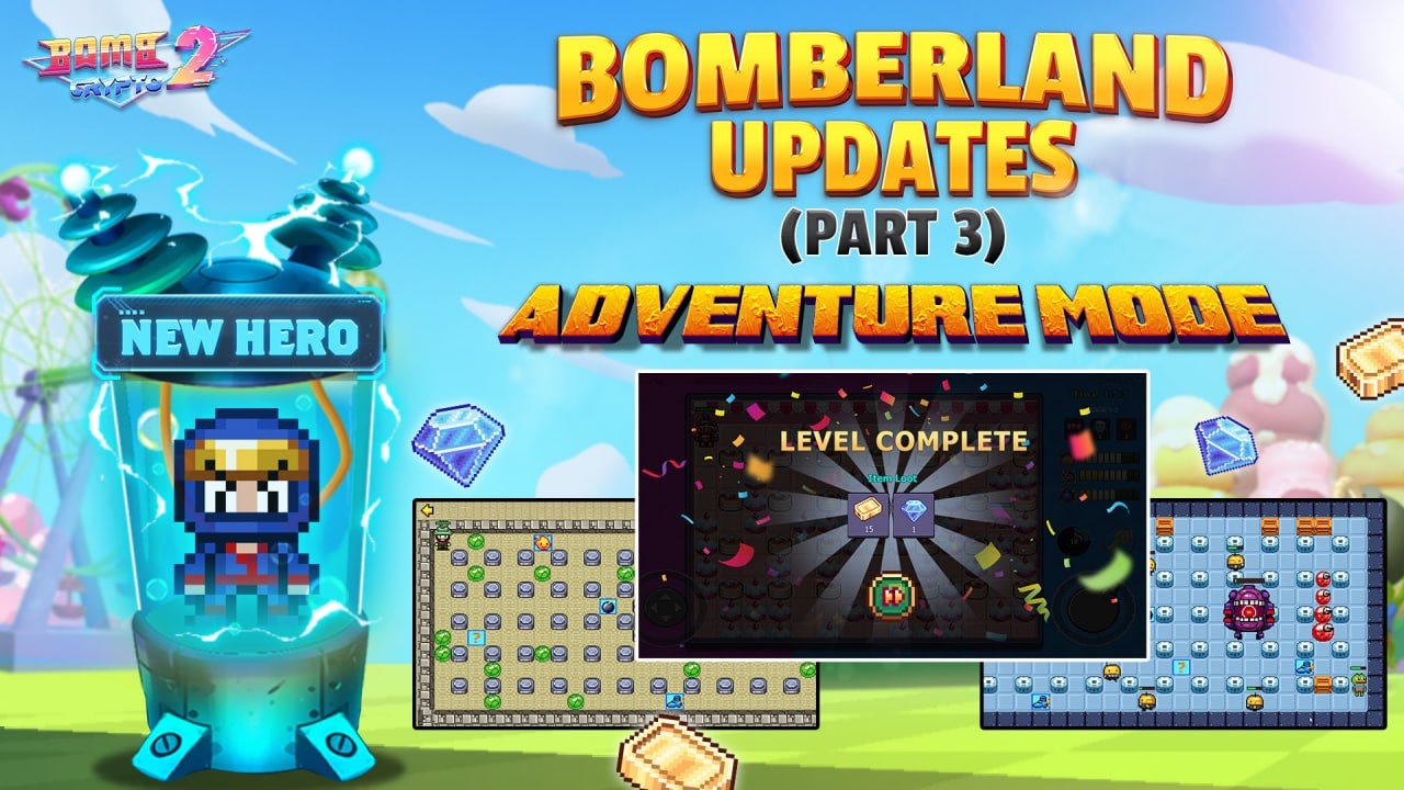 BOMBERLAND UPDATES - by Bomb Crypto 2