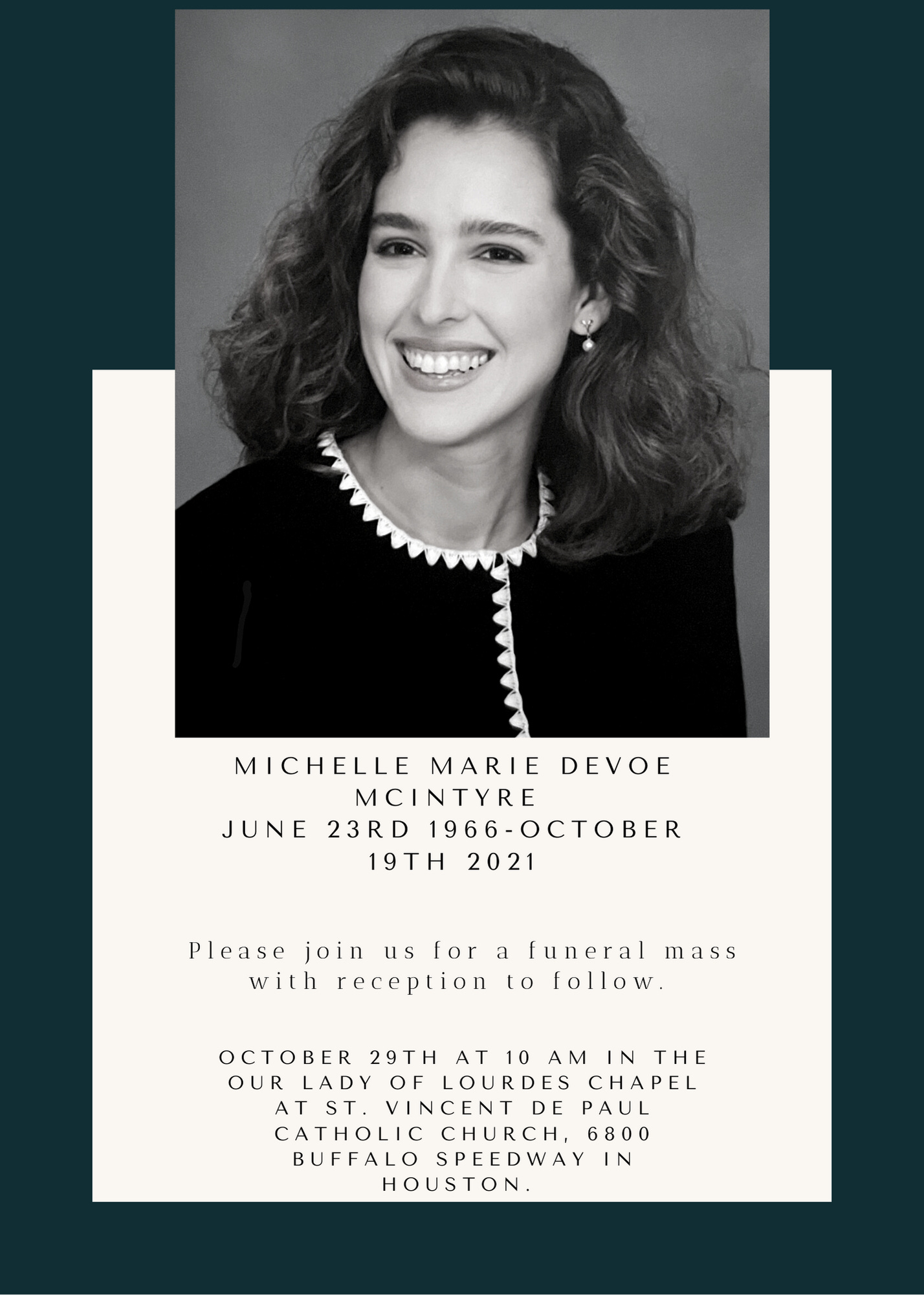 Michelle Marie Devoe McIntyre - by Kendall Solé