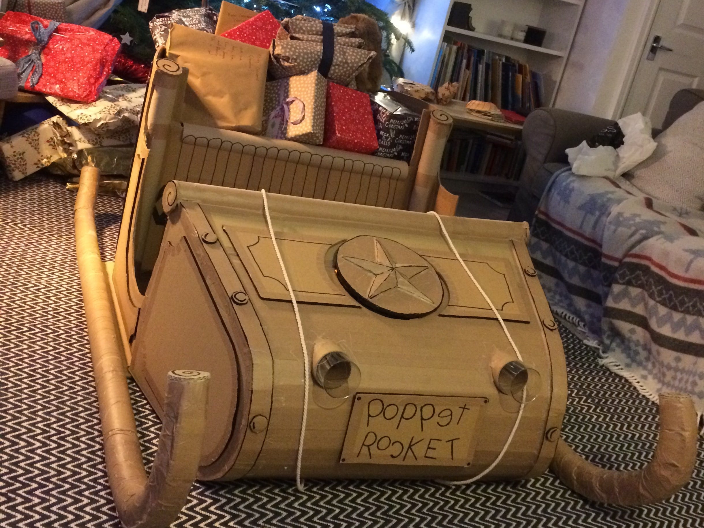 Sam Wilde creates completely sustainable sets.