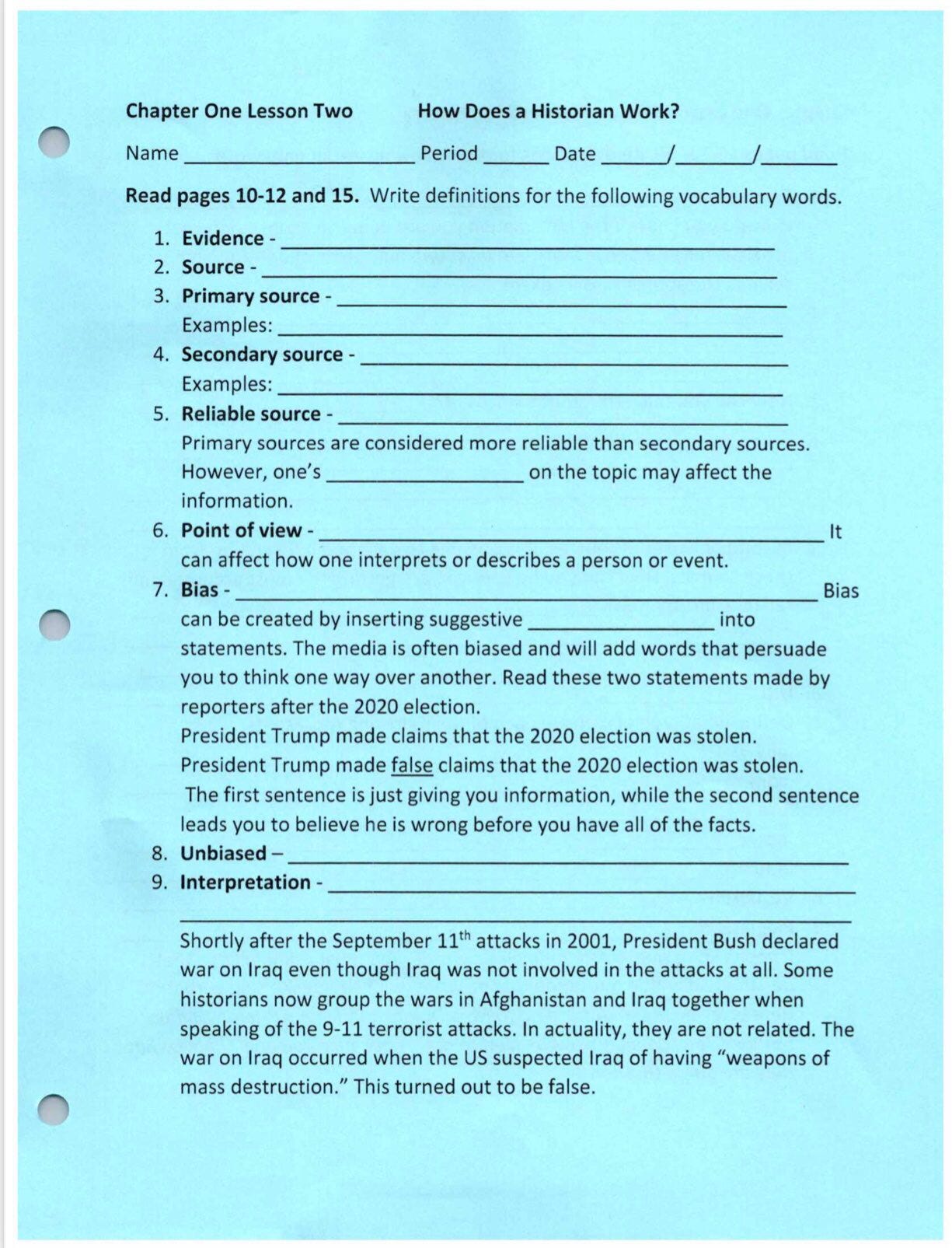 Manatee middle school's lesson goes viral after it leans into 2020 ...