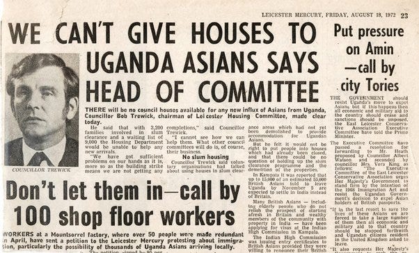 Remembering the Expulsion of British Asians from Uganda, 50 years on