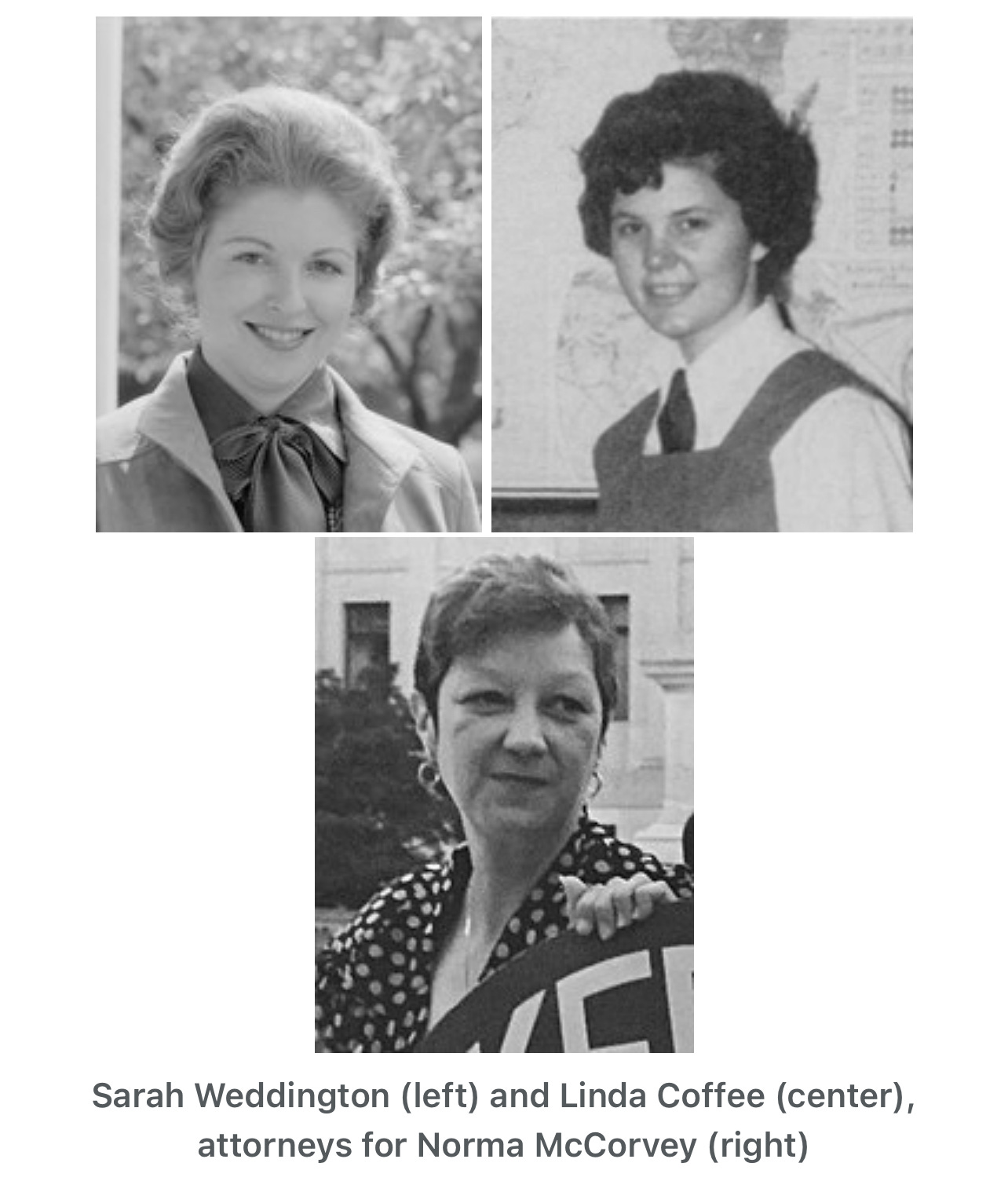 Sarah Weddington, the plaintiff’s lawyer in Roe vs. Wade, dies at 76