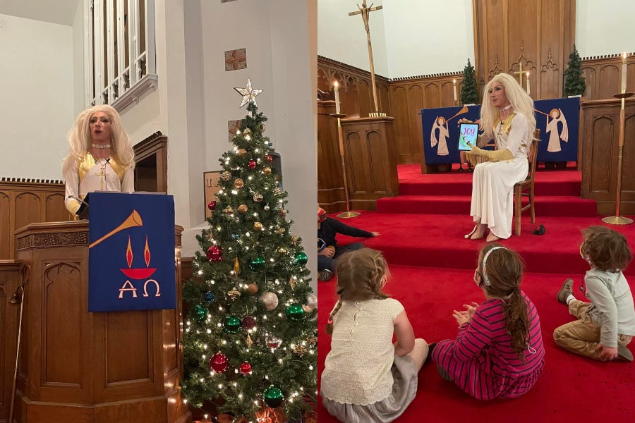 Church Hosts Drag Queen Prayer Time for Children on Sunday Morning