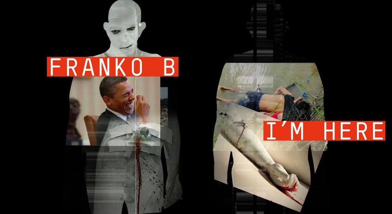 Franko B 'I'm Here' - by Stewart Who? - Shortwave