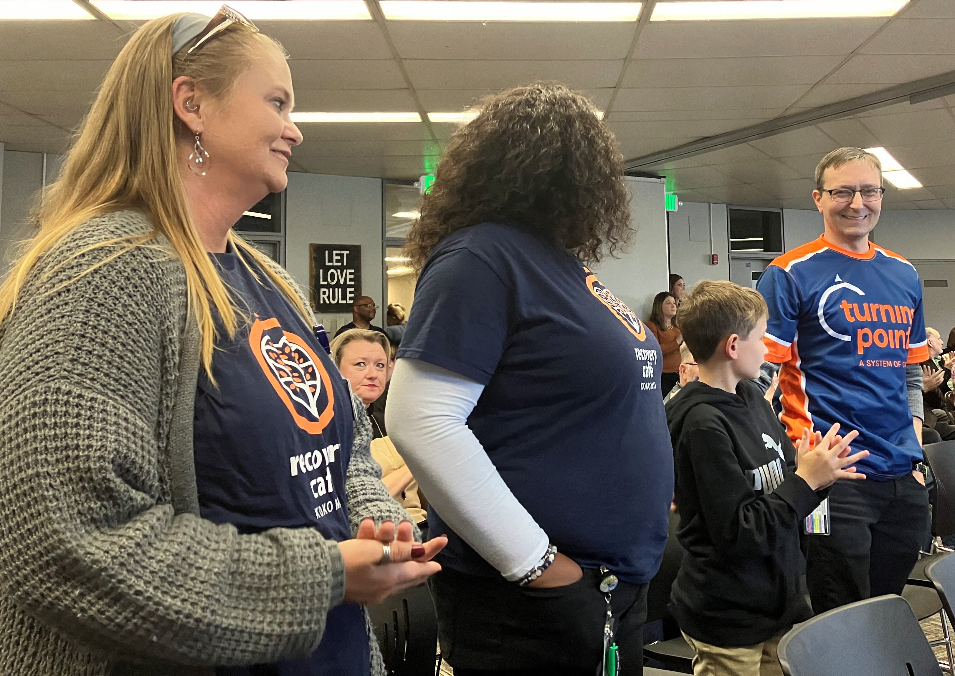 Turning Point Recovery Center opens with a twist