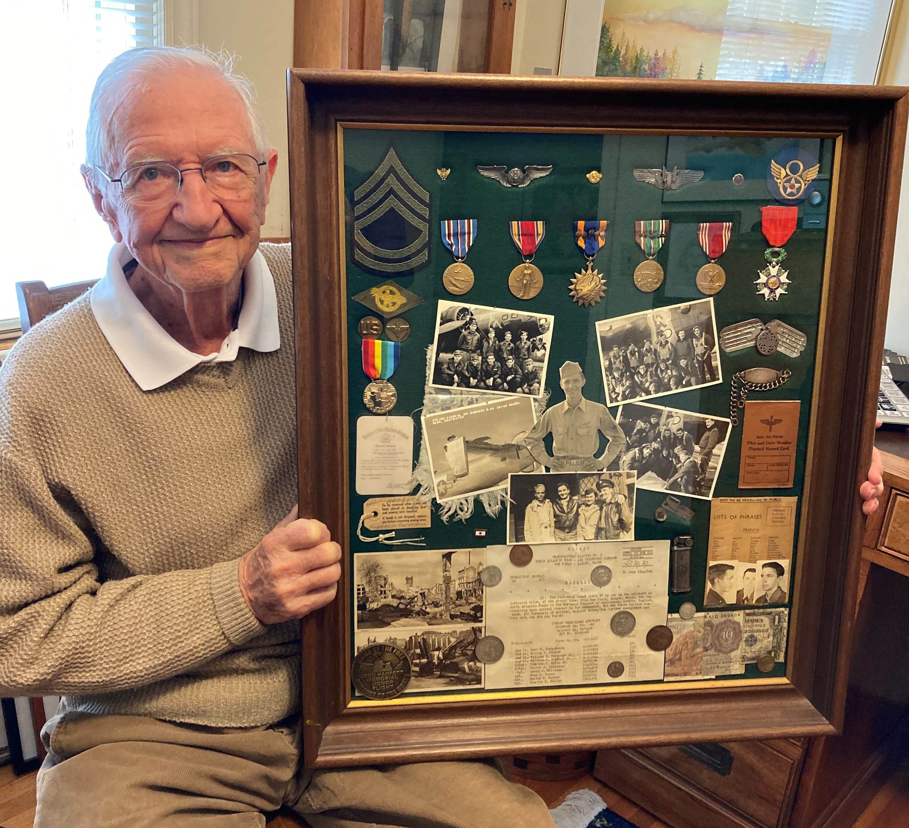 99 years old, with war stories still fresh in his mind