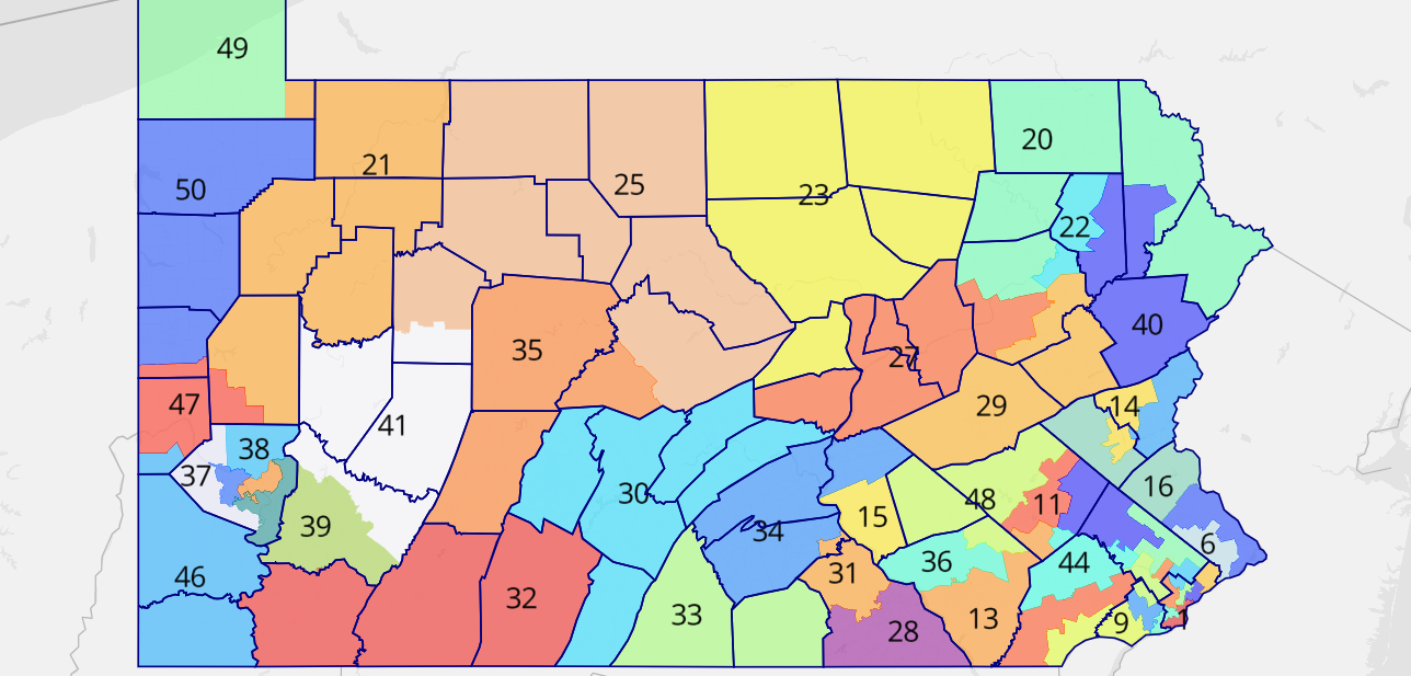 Many moving parts lead to new Pa. House, Senate maps