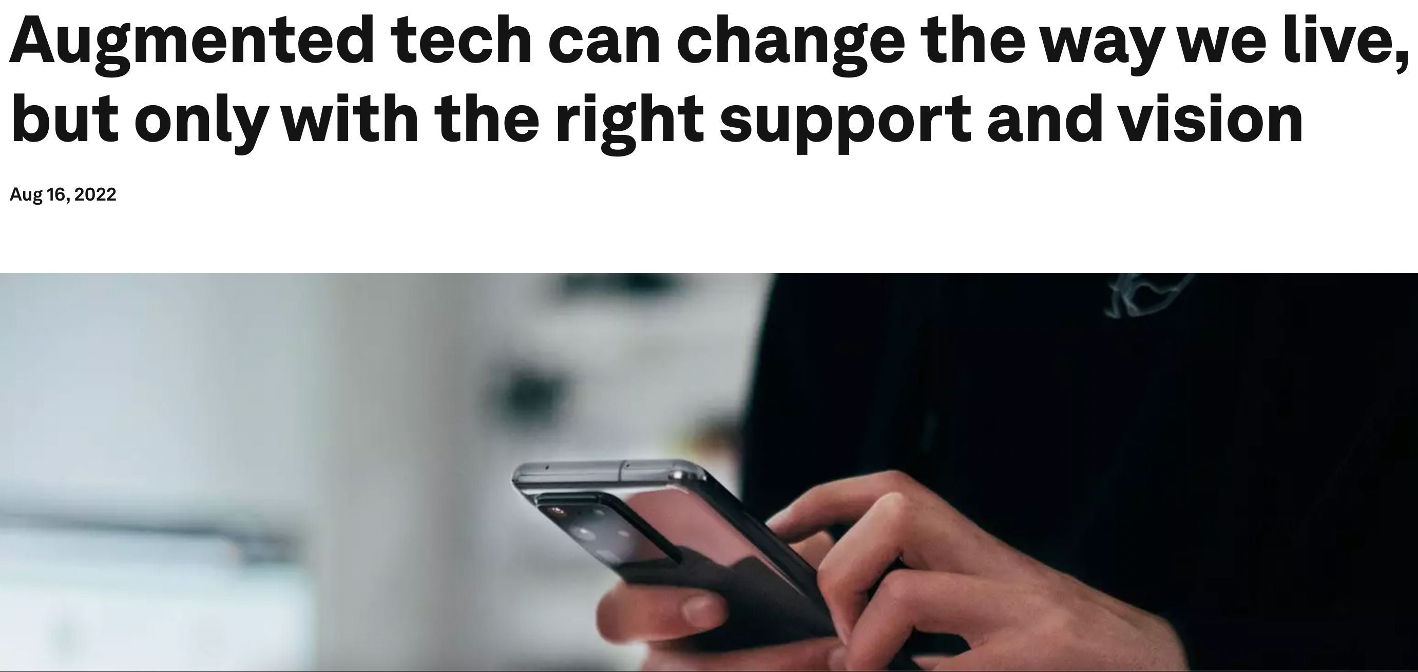 I once dreamed of being cybernetically-enhanced