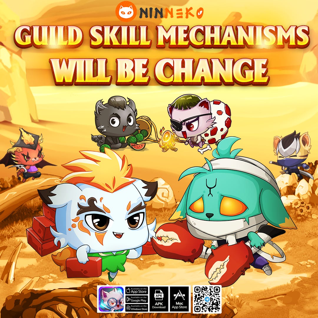 GUILD SKILL MECHANISMS WILL BE CHANGE - Ninneko