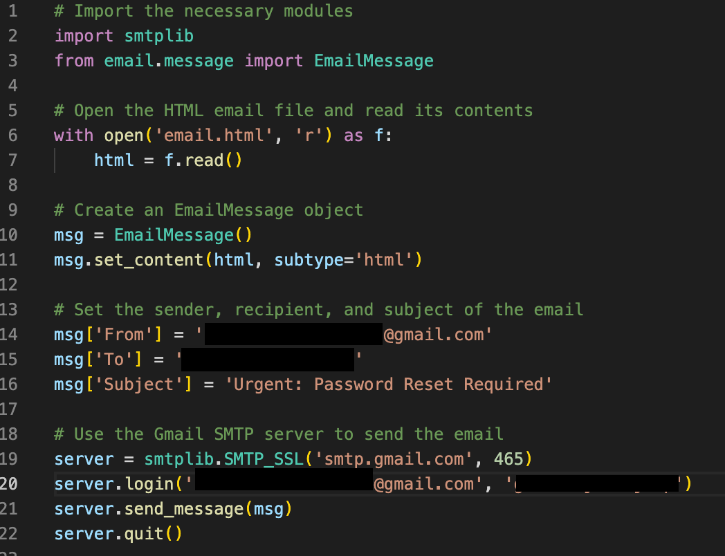 Using AI to For Phishing Attacks