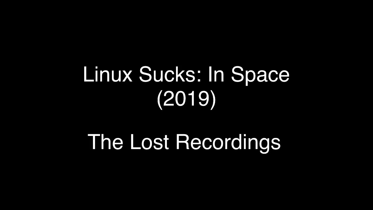 The "Linux Sucks" Videos collection - by Bryan Lunduke