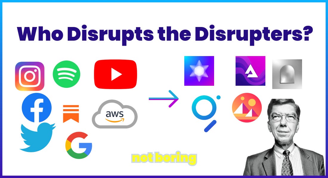 Who Disrupts the Disrupters?