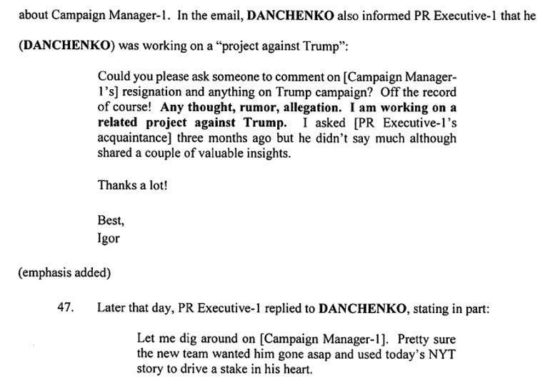 The Igor Danchenko Indictment - by Techno Fog