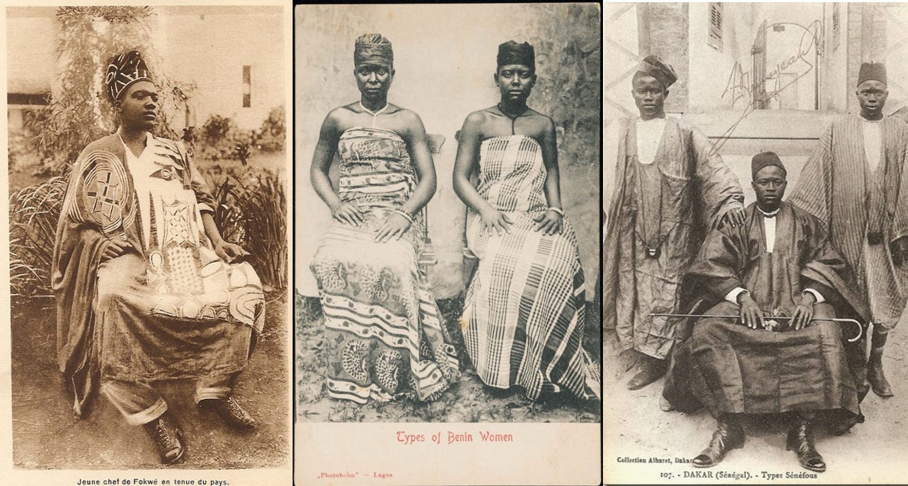 Cloth in African history: the manufacture, patterning and embroidering ...