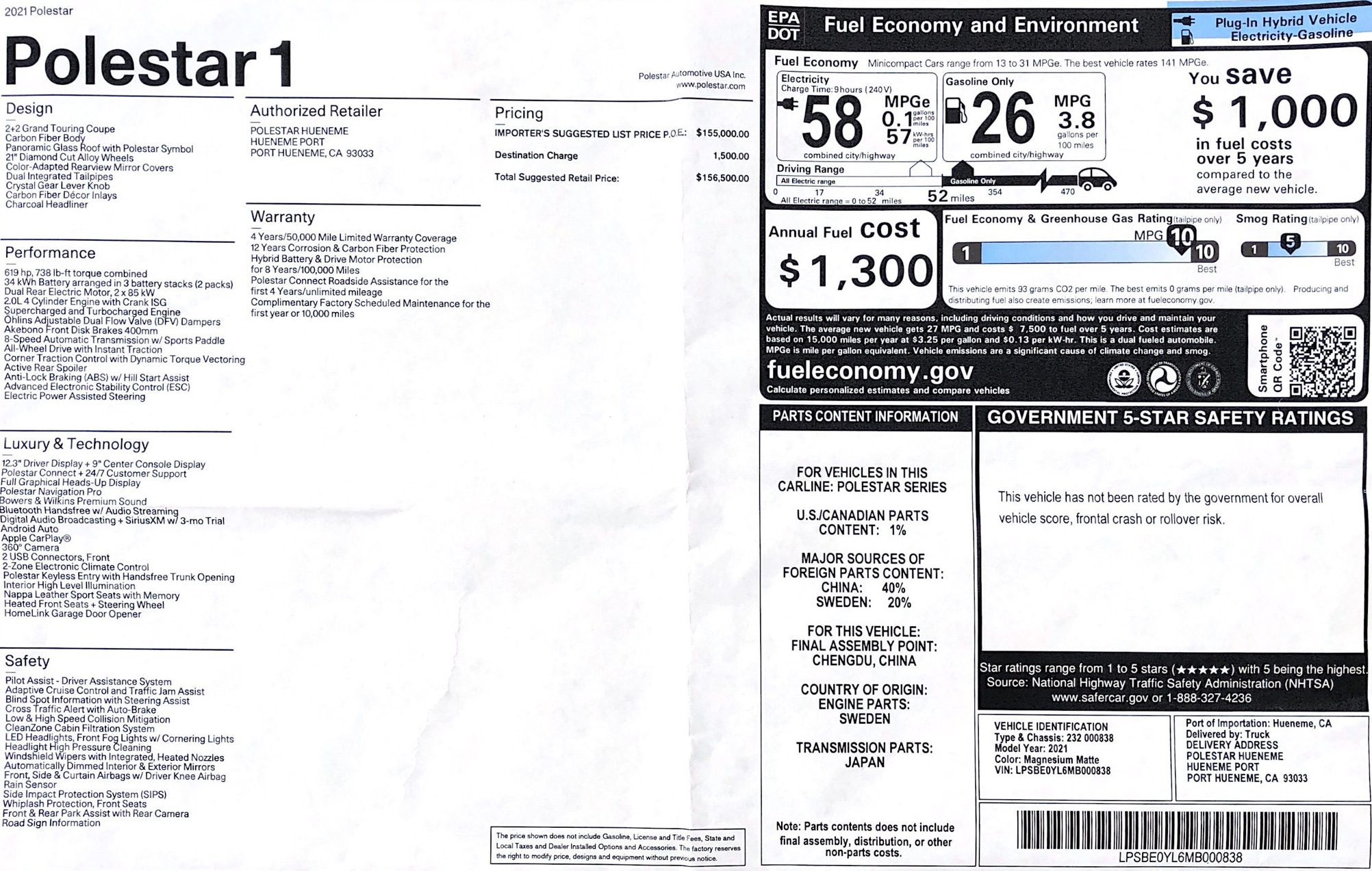 2021 Polestar 1 Review - PRNDL by Jordan Golson