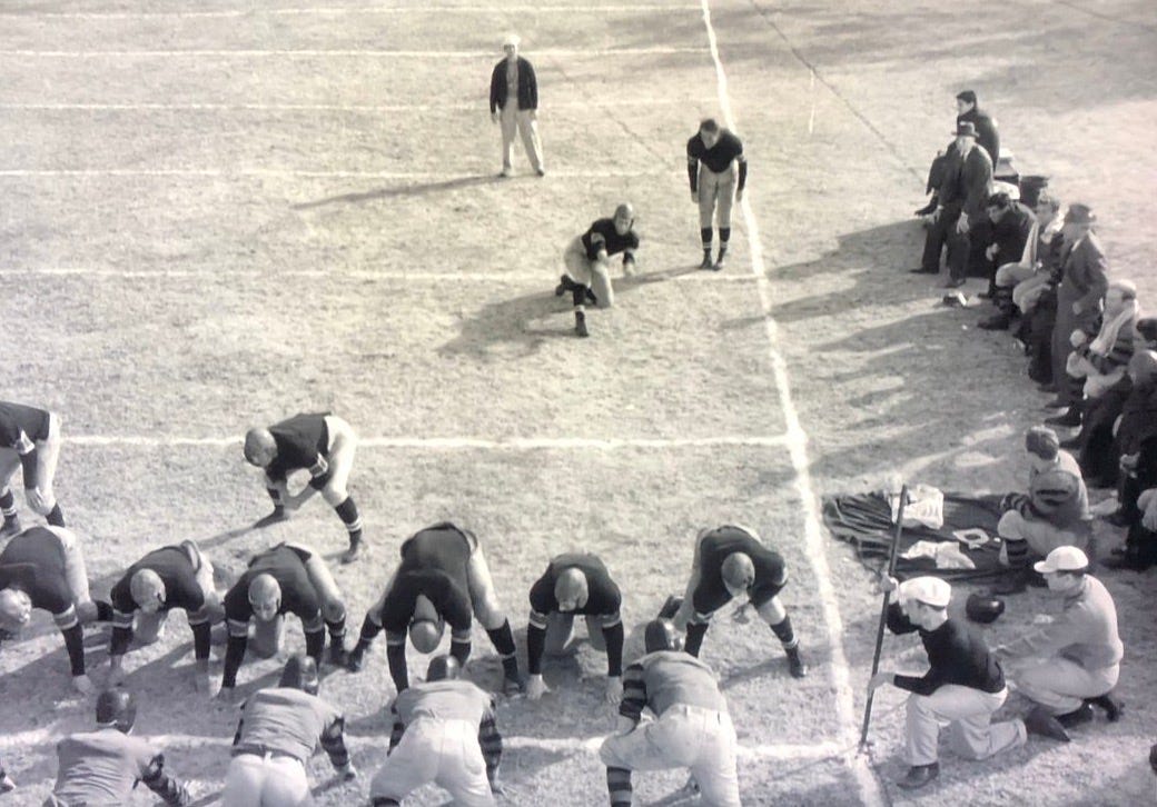 Today's Tidbit... Jim Thorpe Kicks from the Sideline