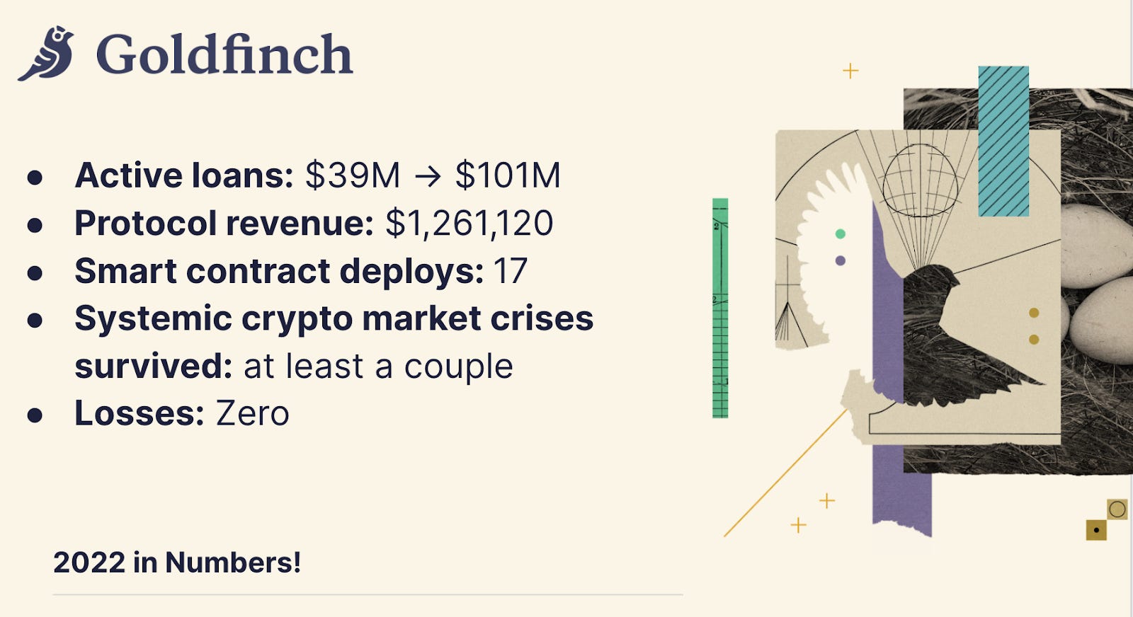 Goldfinch Update #39 - Goldfinch