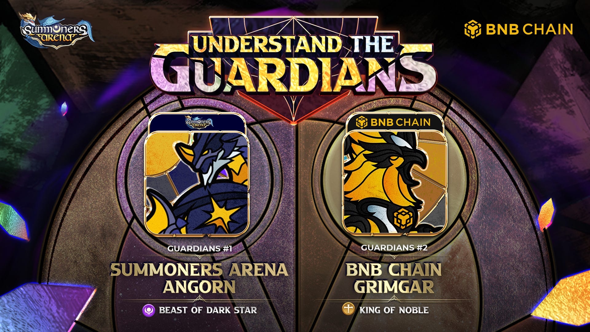 The 12 Guardians: BNB Chain Grimgar & Summoners Arena Angorn