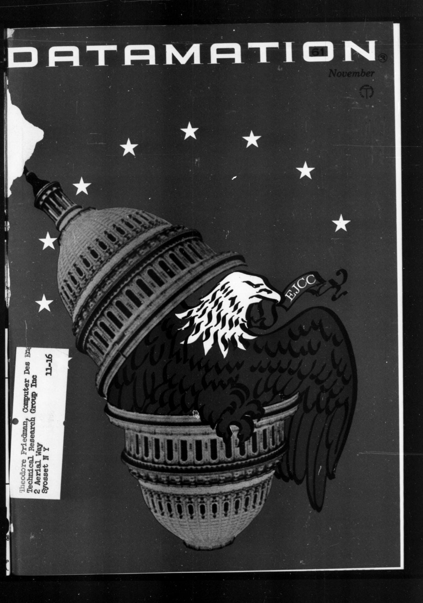 A tour through computing in 1961... 60 years ago