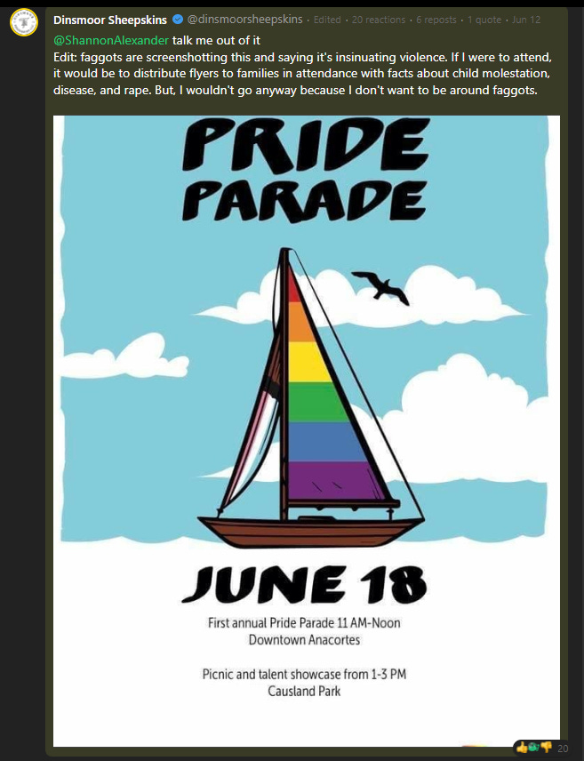 The Political Persecution of Tyler Dinsmoor