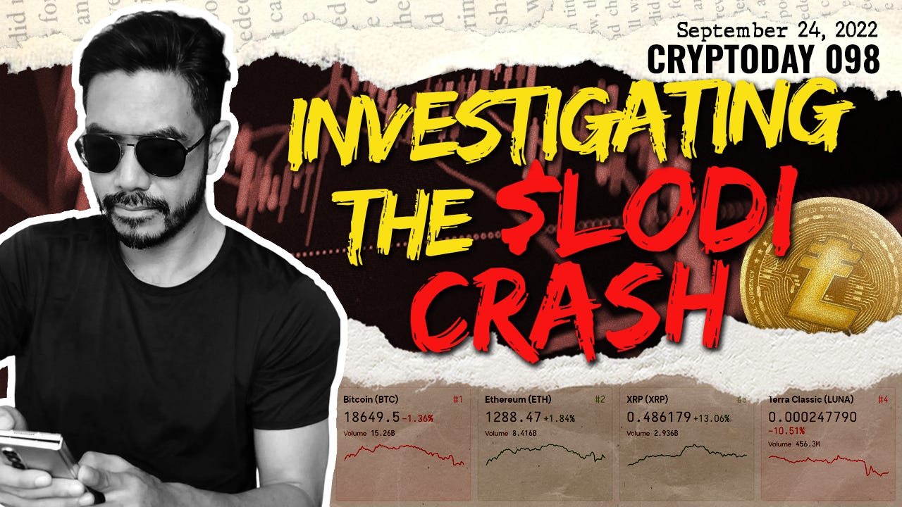 Investigating the $LODI Crash - by Luis Buenaventura