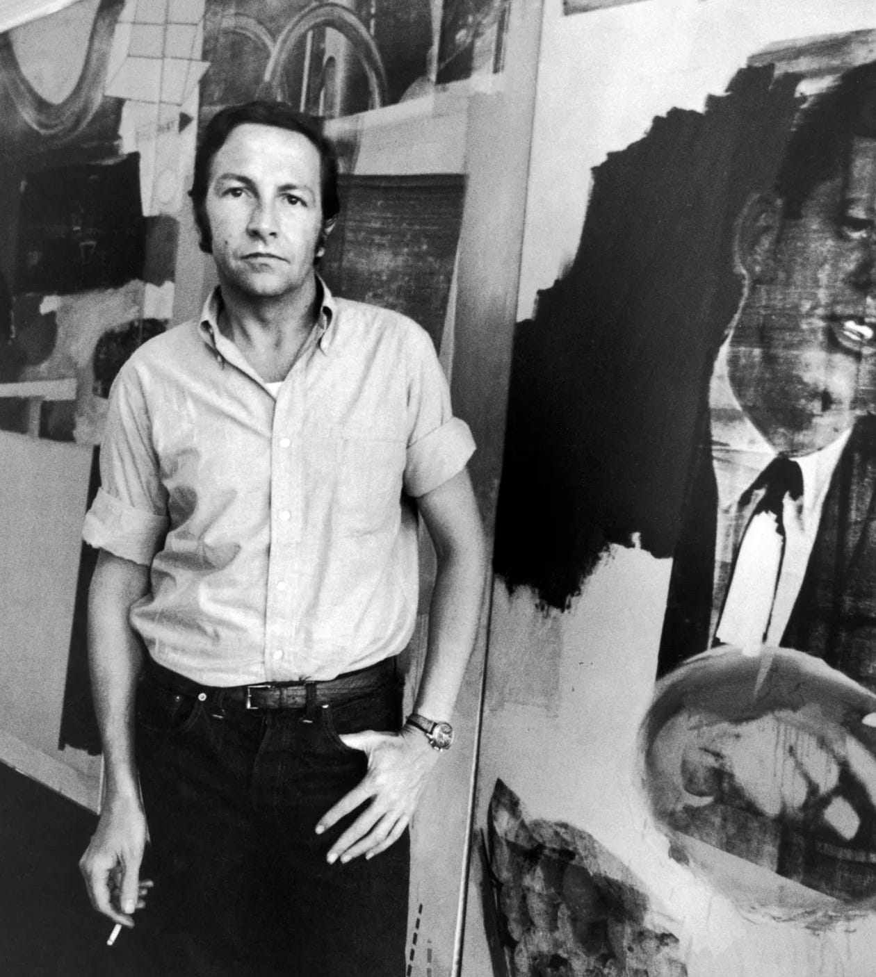 Erase like Robert Rauschenburg - by Jonathan Heath